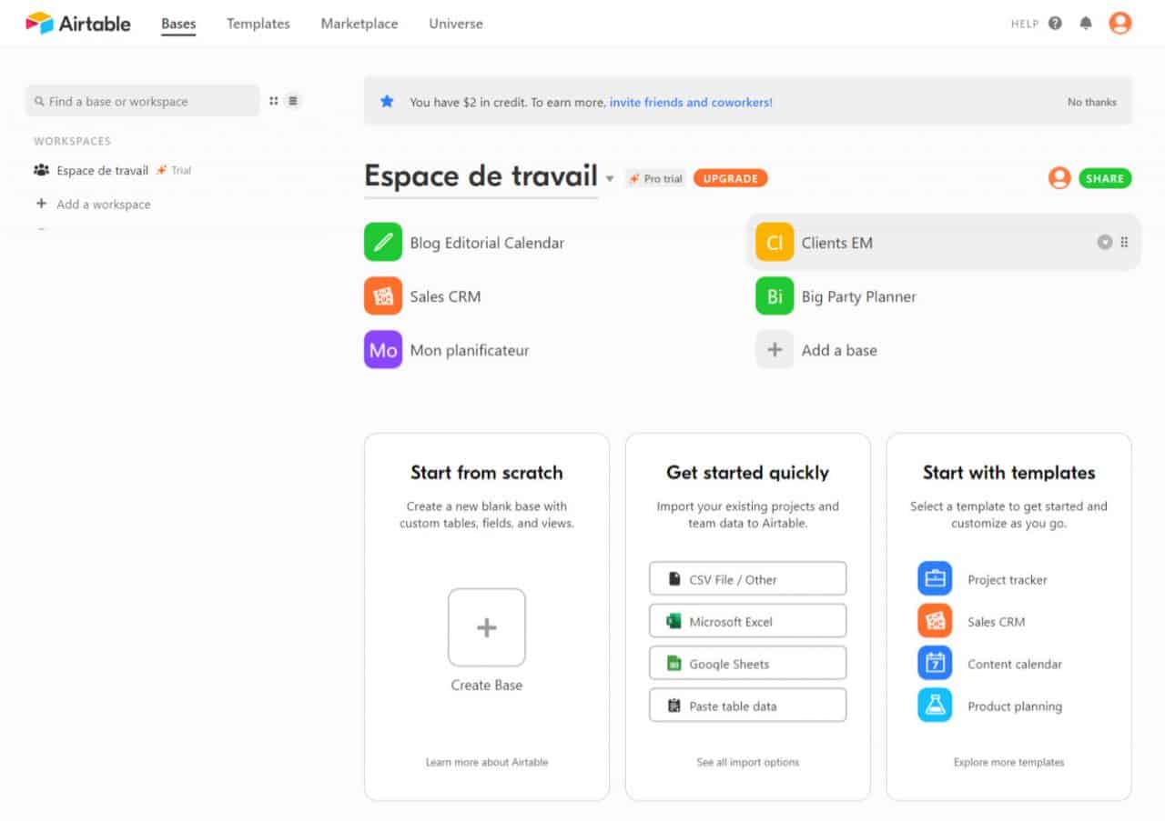 Tutoriel Airtable pour bien débuter avec cet outil Nocode