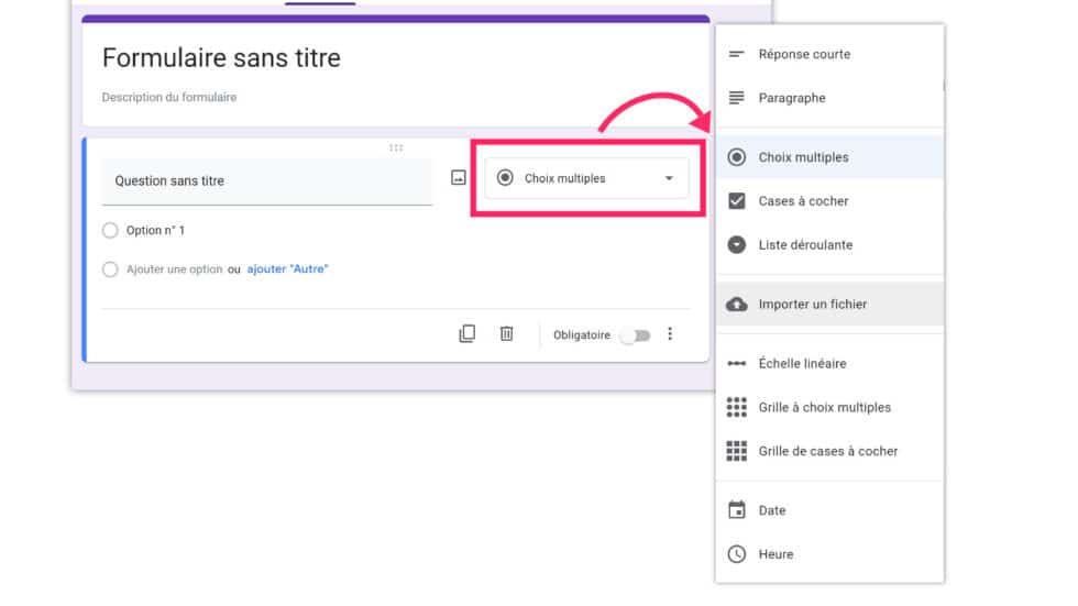 Comment créer un formulaire avec Google Forms