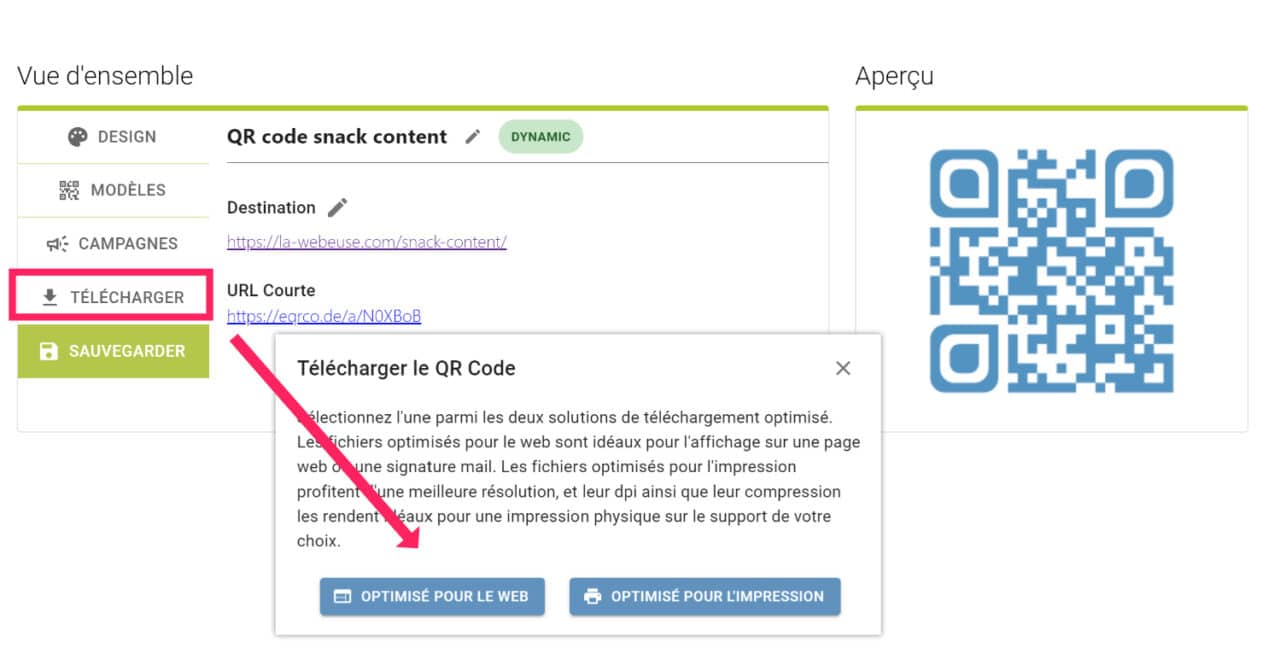 Créer un QR Code gratuitement avec Unitag [tuto]